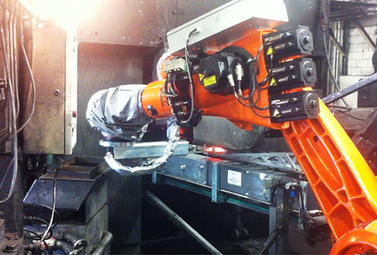 Casting Forging Welding Industrial robots Krüger